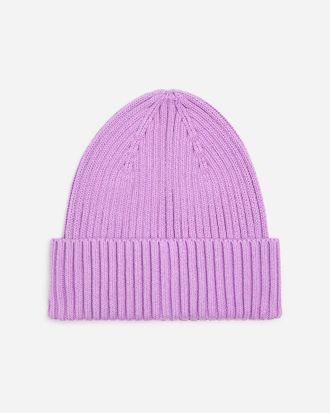 Arket Rippstrickm&uuml;tze -Lila
