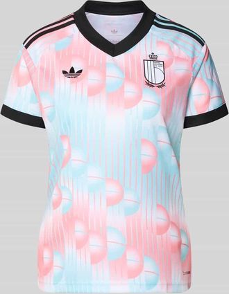 adidas T-Shirt Trikot mit Logo Applikation