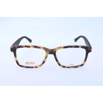 HUGO BOSS Herren Acetat Vollrand Quadratische Brille
