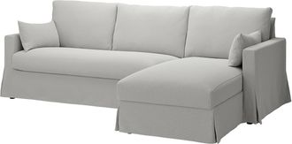 IKEA HYLTARP Bezug 3er-Sofa+Récamiere rechts