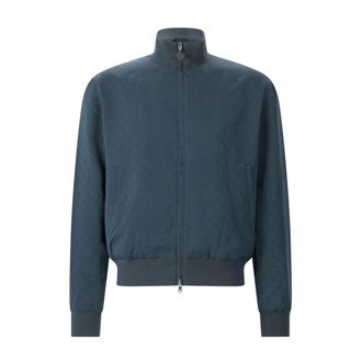Casablanca Sweatjacke mit Rei&szlig;verschluss - - Sweatshirts & Hoodies - Herren - Blau - 2XL