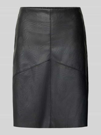Freequent Knielanger Rock in Leder-Optik Modell Harley