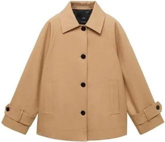 Mango Mango, Damen, Jacken, Beige, SGröße