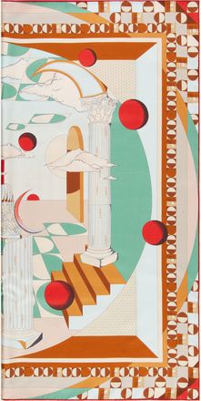 Fendi Seidentuch rot