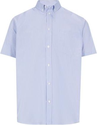 Au Printemps Paris Chemise manches courtes en popeline de coton