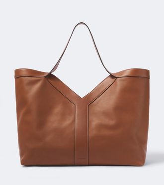 Saint Laurent Cabas Y Large en cuir