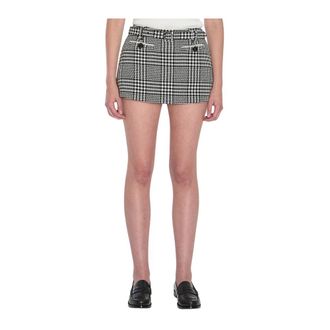 Self Portrait Houndstooth Skort - - Shorts - Damen - Mehrfarbig - XS