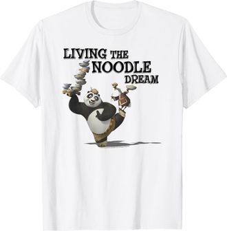 Kung Fu Panda Po And Mr. Ping Living The Noodle Dream T-Shirt
