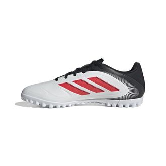 adidas Unisex COPA Pure III Club Turf Football Boots Fu&szlig;ballschuhe, FTWR White/Lucid red/core Black, 47 1/3 EU