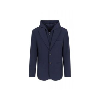 Emporio Armani Herren, Jacken, Blau, 2XLGr&ouml;&szlig;e
