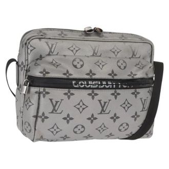 Louis Vuitton Sac bandouli&egrave;re vintage en toile Pre-owned - Femme - Pre-owned - Gris - Taille: ONE Size