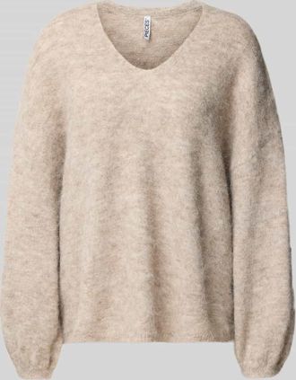 Pieces Pullover Modell PCALLIE mit V-Ausschnitt