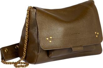 Jerome Dreyfuss Lulu M Umhängetasche aus Büffelleder