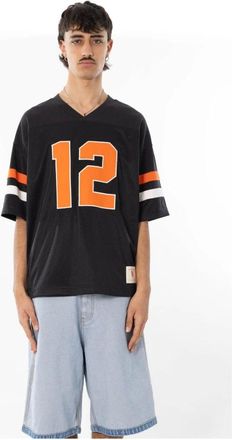 Champion Homme, Sport, Noir, Taille: XL Mesh Football Tee