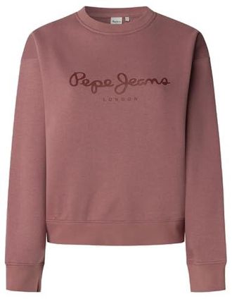 Pepe Jeans London Baddy Maillot de surv&ecirc;tement, Rose mauveglow, M Femme