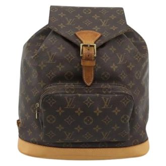 Louis Vuitton Pre-owned Vintage Backpack - Femme - Pre-owned - Brun - Taille: ONE Size