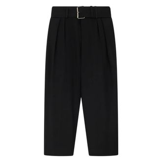 Dries Van Noten Belted Wool Mohair Shorts - - Trousers - Herren - Schwarzk - M