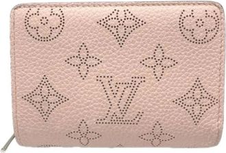 Louis Vuitton Portefeuille Bi-pli Mahina doccasion - Femme - Pre-owned - Rose - Taille: ONE Size