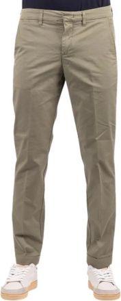 Fay Homme, Pantalons, Vert, Taille: W31 Pantalon Chinos