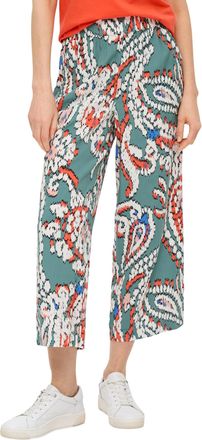 s.Oliver Culotte-Hose aus Viskose mit Wide Leg