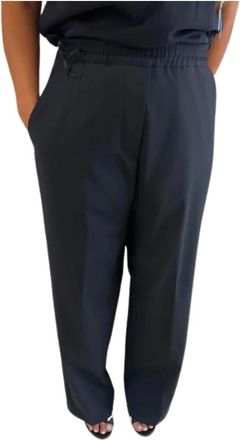 Mars&eacute;m Marsem, Femme, Pantalons, Noir, Taille: 40 FR P056 Pantalon Droit