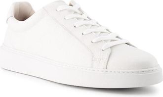 Rosso E Nero Herren Sneaker wei&szlig; Glattleder