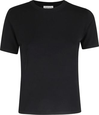 Roberto Collina Femme, Tops, Noir, Taille: 36 FR T-shirt en maille