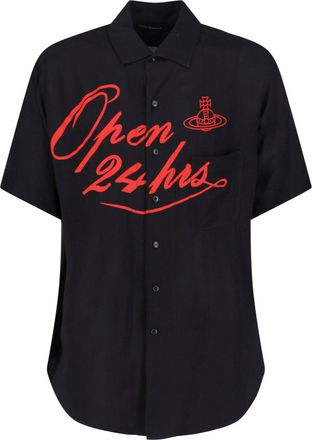 Vivienne Westwood Bowlinghemd Open 24 Hrs