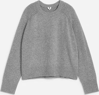 Arket Wollpullover -Grau