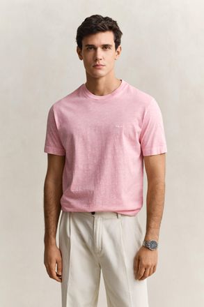 GANT Herren Gewaschenes T-Shirt (XXXL) WASHED Rosa