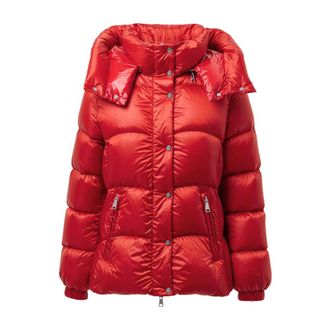 Add Abnehmbare Kapuzen-Daunenjacke - - Jackets - Damen - Rot - XL