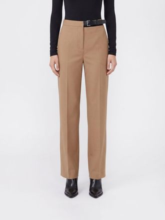 Semicouture Hoch taillierte Skinny-Hose aus Wollmischung mit Cut-Out-Detail