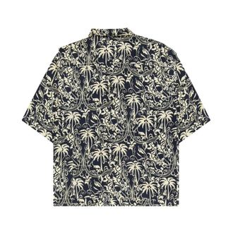 Laneus Herren Viskose Kurzarmhemd - - Shirts - Herren - Mehrfarbig - XL