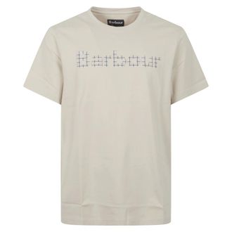 Barbour Homme, Tops, Beige, Taille: L T-shirt Kilnwick