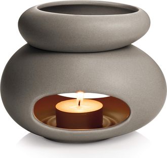 Tescoma Duftlampe FANCY HOME, Stones, Keramik, grau, 14.4 x 13 x 12 cm