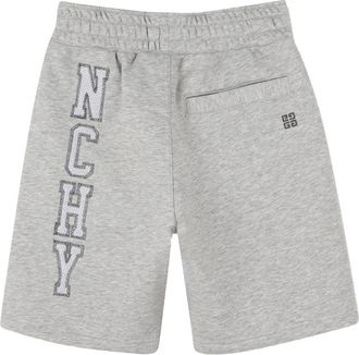 Givenchy Cotton Blend Shorts - Gray