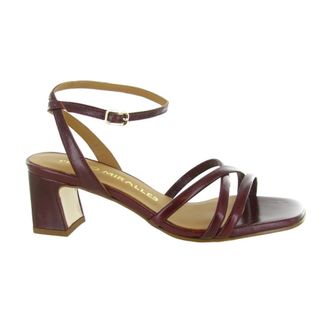 Pedro Miralles Femme, Chaussures, Rouge, Taille: 36 EU Sandal FLO 03 Monogram Denim
