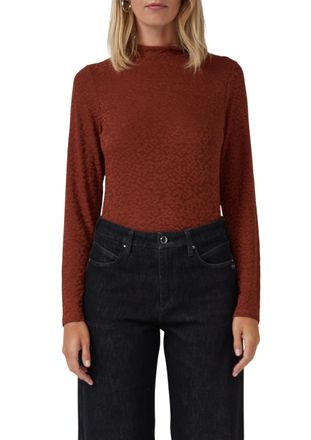 s.Oliver Leicht gl&auml;nzendes Jacquard-Shirt