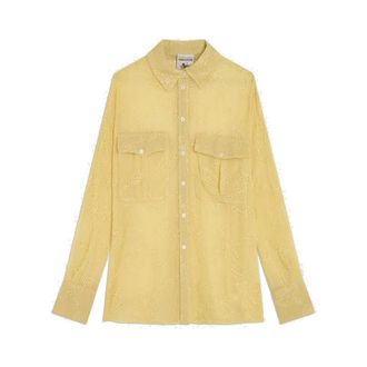 Semicouture Tiffany Shirt - - Blouses & Shirts - Damen - Gelb - XS