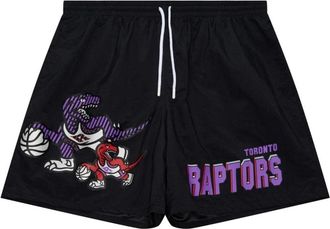 Mitchell & Ness Herren, Bademode, Schwarzk, XLGr&ouml;&szlig;e