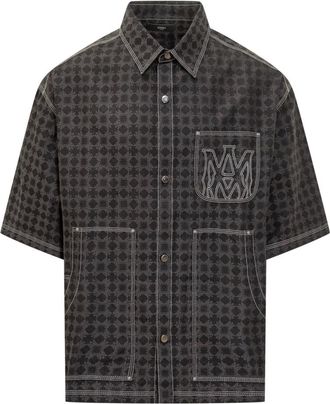 Amiri Homme, Chemises, Noir, Taille: S MA Quad Work Shirt