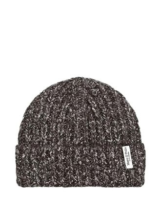 Marc O'Polo bonnet en maille c&ocirc;tel&eacute;e - Gris
