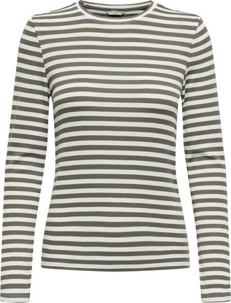 Only Onlmai Stripe L/S Top JRS