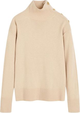 By Malene Birger Femme, Pulls, Beige, Taille: 38 FR Vanille Sweater