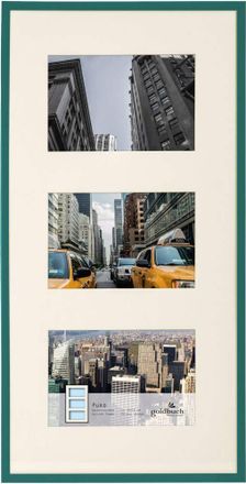 Goldbuch Galerierahmen Puro 3 Fotos 10x15 cm petrol