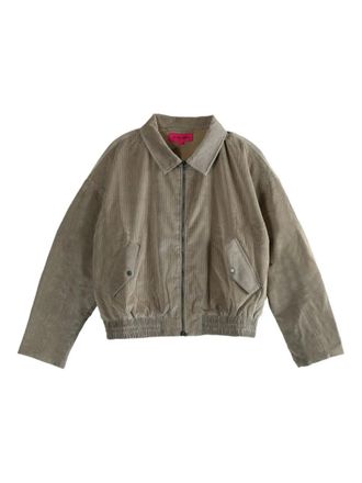 The Elder Statesman corduroy overshirt - Braun