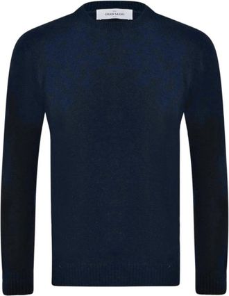 Gran Sasso Paricollo M/L - - Knitwear - Herren - Blau - L