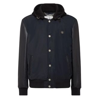 Philipp Plein Herren, Jacken, Blau, 2XLGr&ouml;&szlig;e
