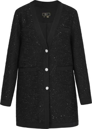 Faina Blazer Frauen Schwarz