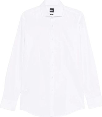HUGO BOSS Homme, Chemises, Blanc, Taille: L H-Hank Shirt